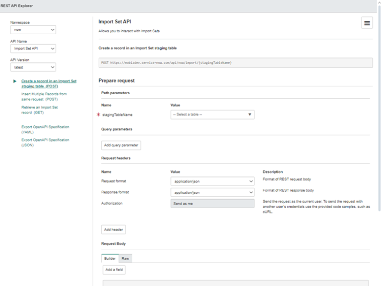 Inbound Integrations in ServiceNow - Mobiz